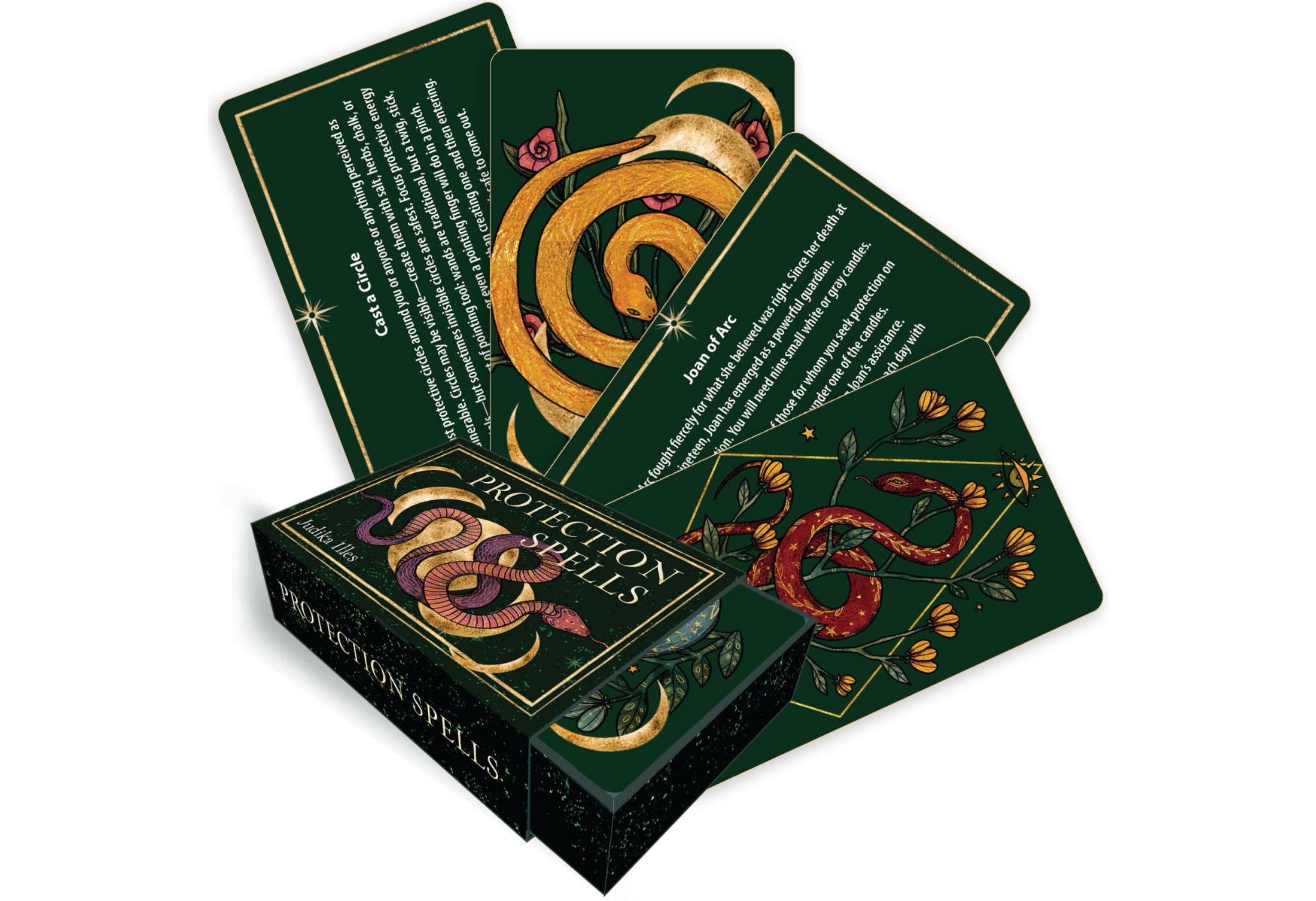 Protection Spells:36 Cards for Magical Self-Defense