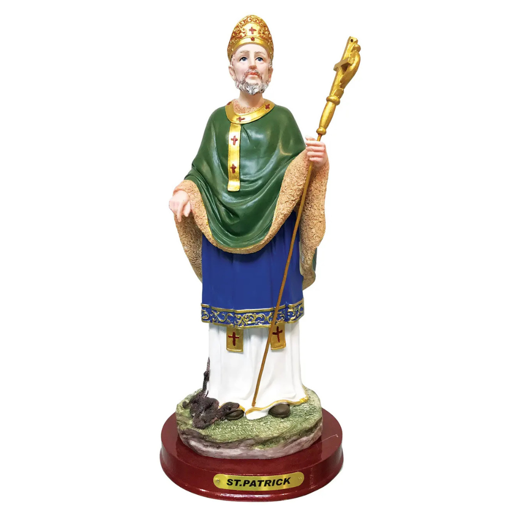 Saint Patrick Statue 12"