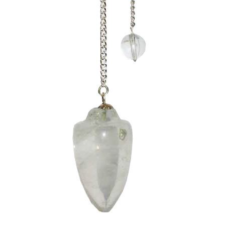 Clear Quartz pendulum