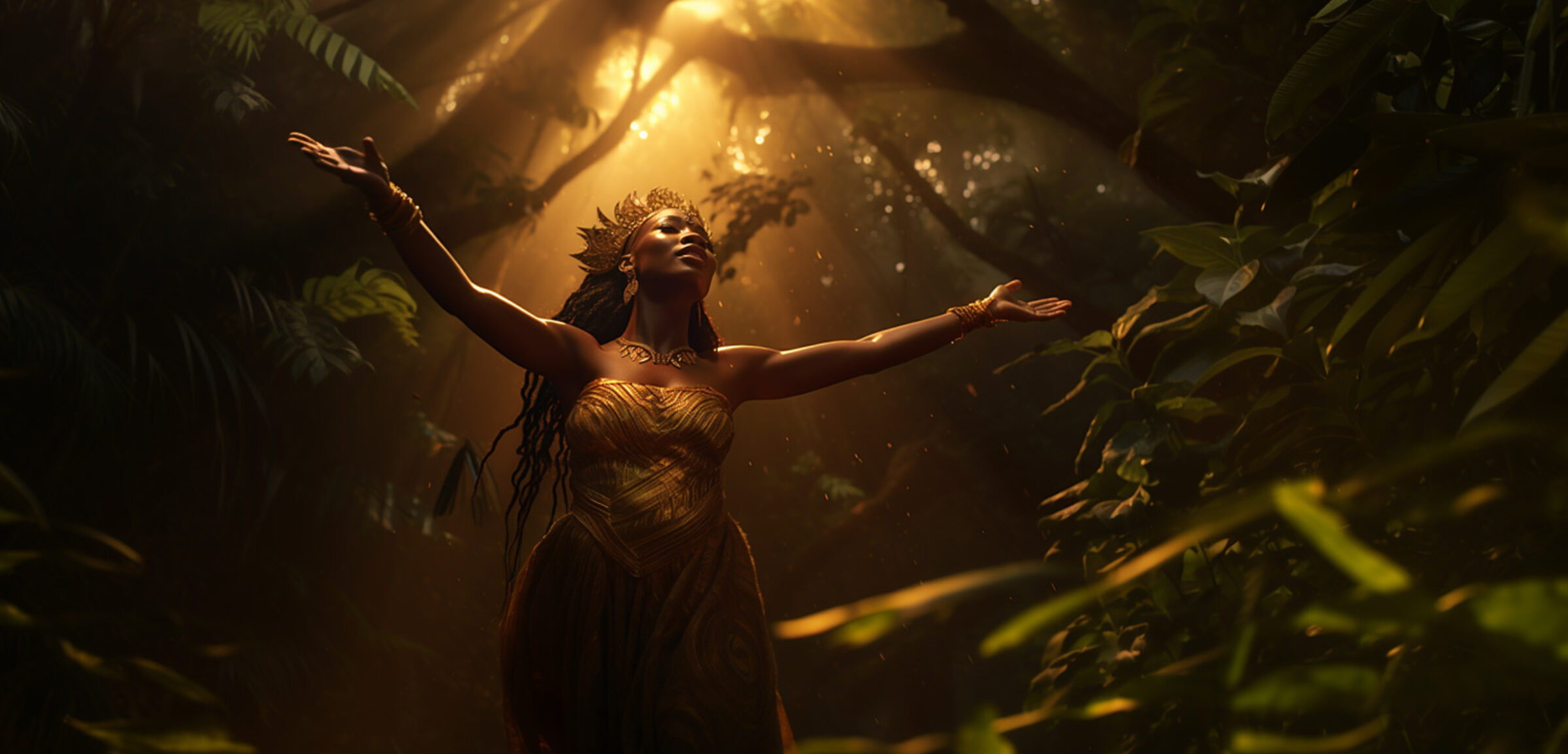 The Mystical Dance of the Orishas Oshun and Ogun