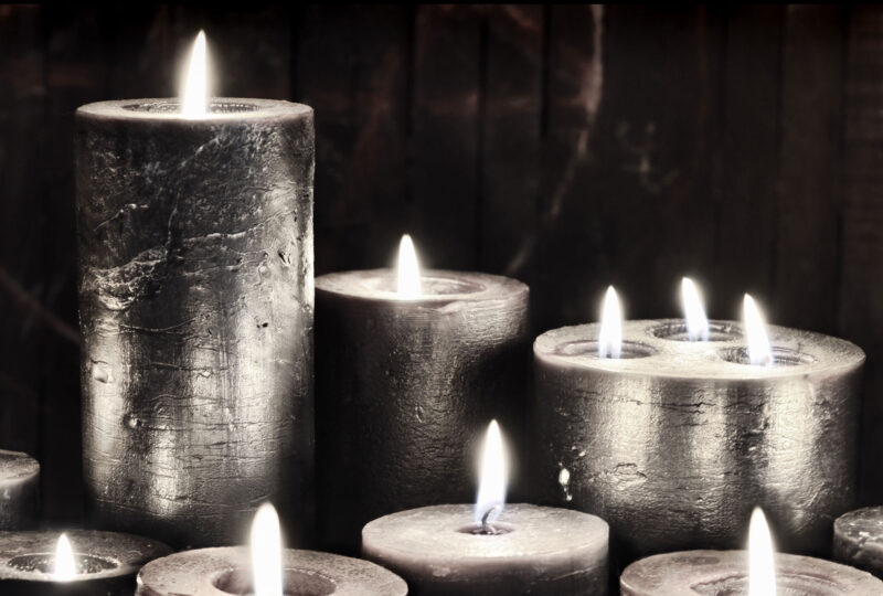 Spell Breaker Hand Carved Candle