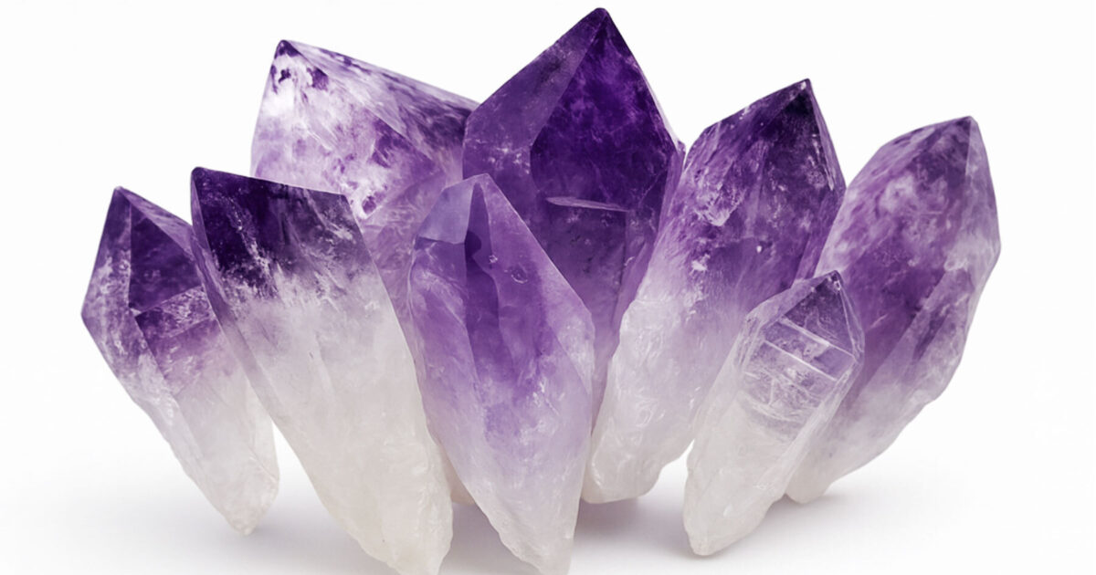 amethyst crystal background