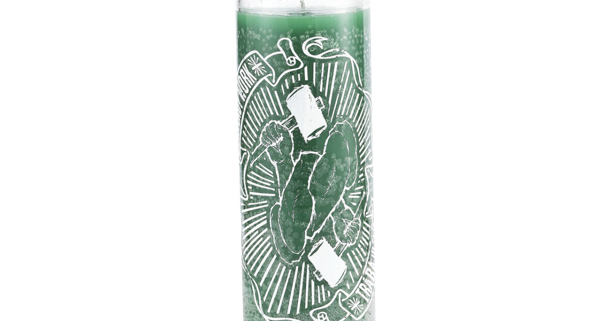 Steady Work (Trabajo Fijo) Prayer Candle, Green, 7 Day