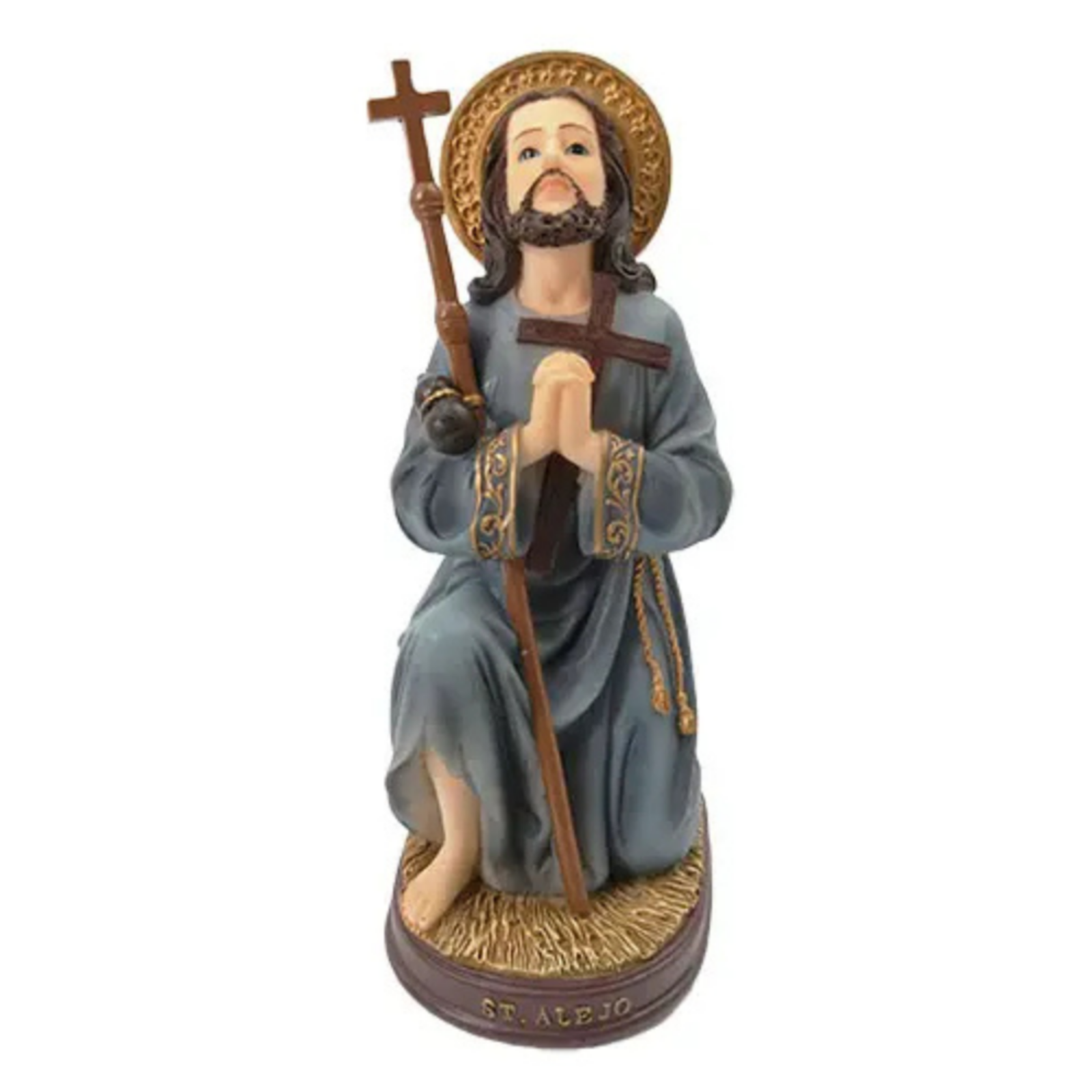 San Alejo (Saint Alex) Statue 8"