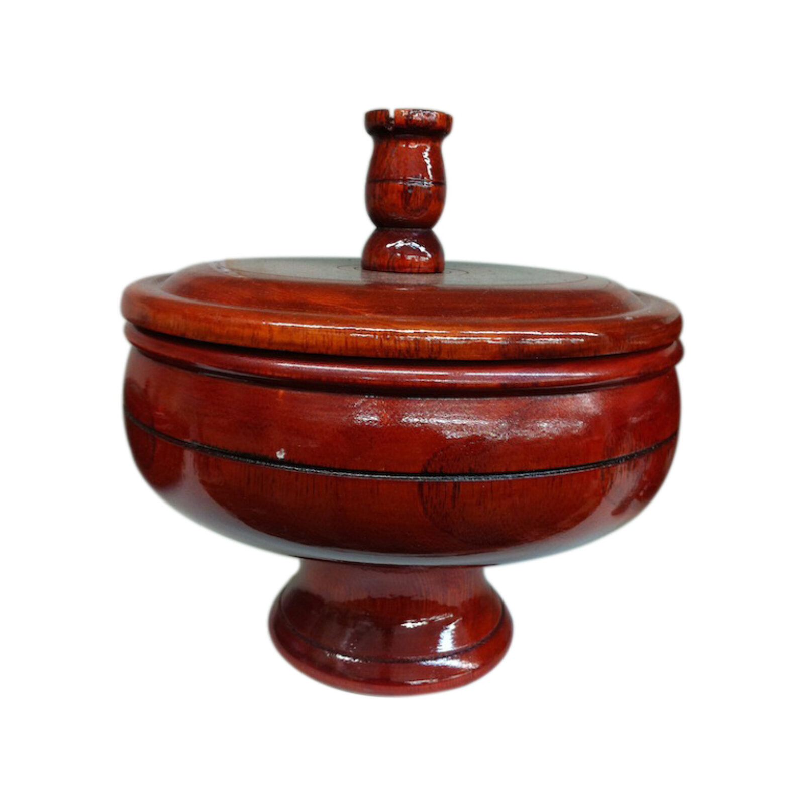 Wooden Batea de Orisha Shango Castillo