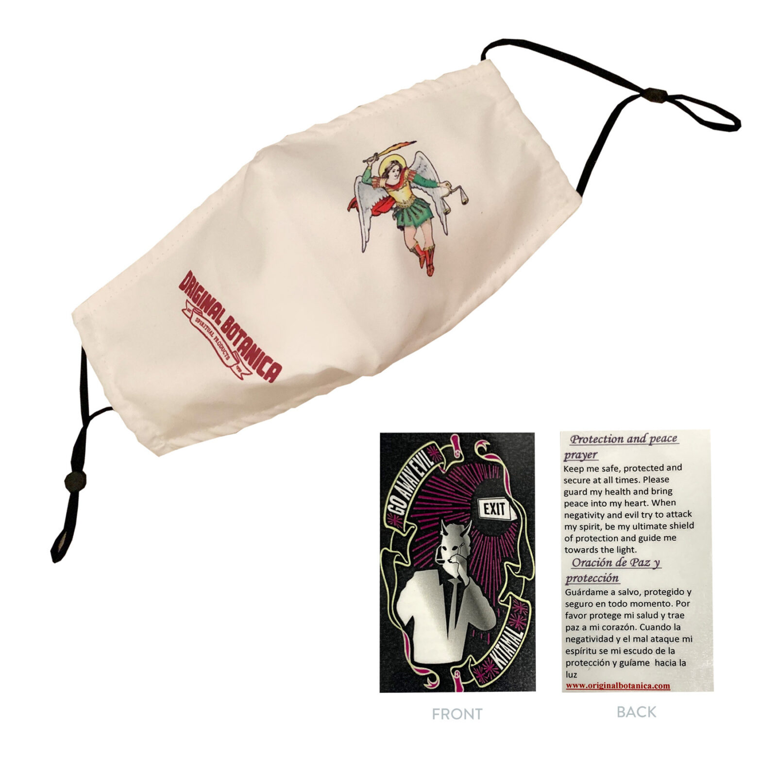 Original Botanica Face Mask with Prayer Card