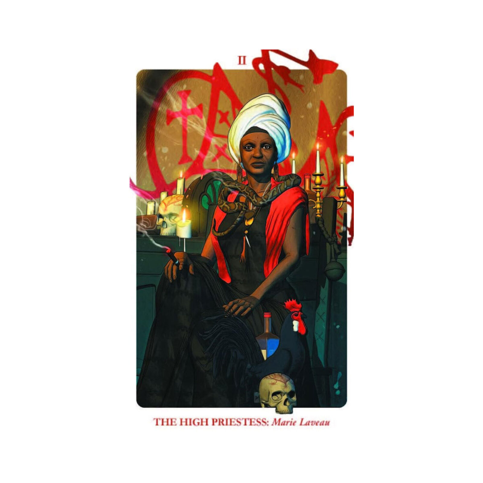 The Voodoo Tarot: Spirit Box Kit by Fabio Listrani